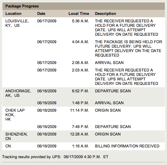 UPDATE - iPhone 3Gs Pre-Order Shipments (Definitely) Being Delayed by ...