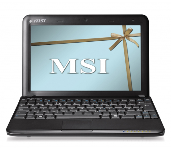 New MSI Wind netbooks using new Intel Pine Trail processors