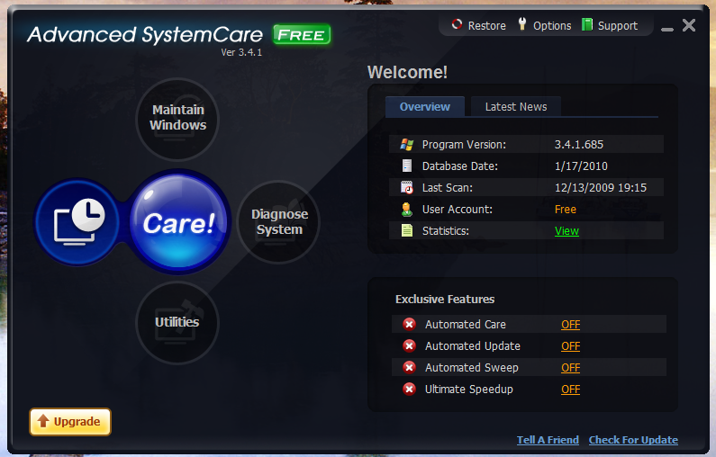 Advance System Care: A Swiss Army Knife for Your PC