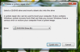 How to Create a Windows 7 System Repair Disc