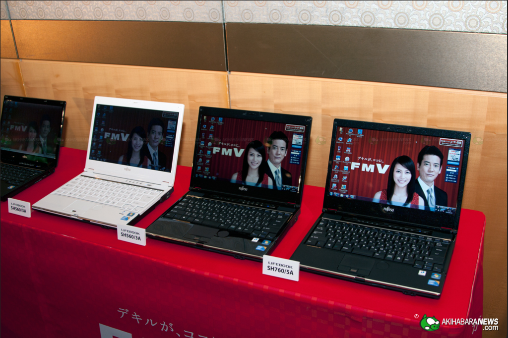 Fujitsu Launches 4 New LifeBook Notebooks