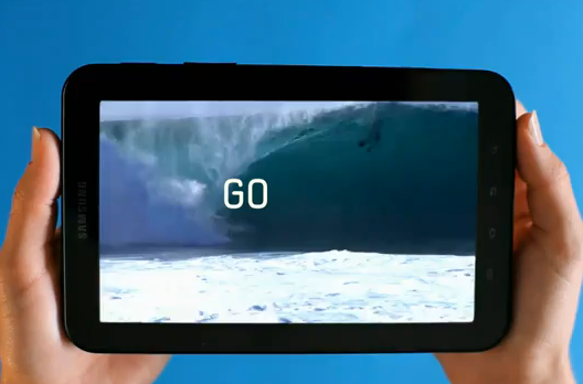 Samsung Galaxy Tab Ad Shows Features, Use Cases
