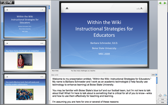 How To Get Speaker Notes In IPad Presentations Mac Only