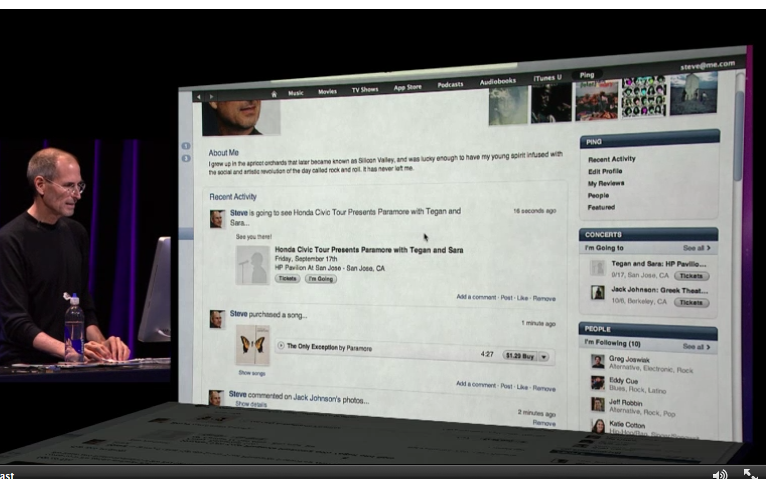 Apple Announces Ping, Social Networking for Music Discovery
