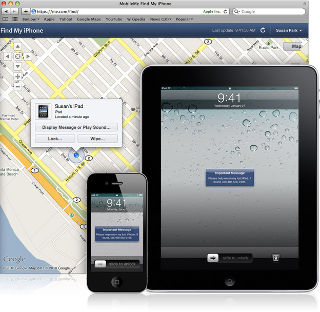 iOS 4.2 for iPad New Features: Find My iPad