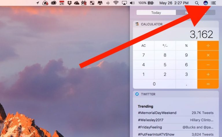 How to Control macOS Notification Center